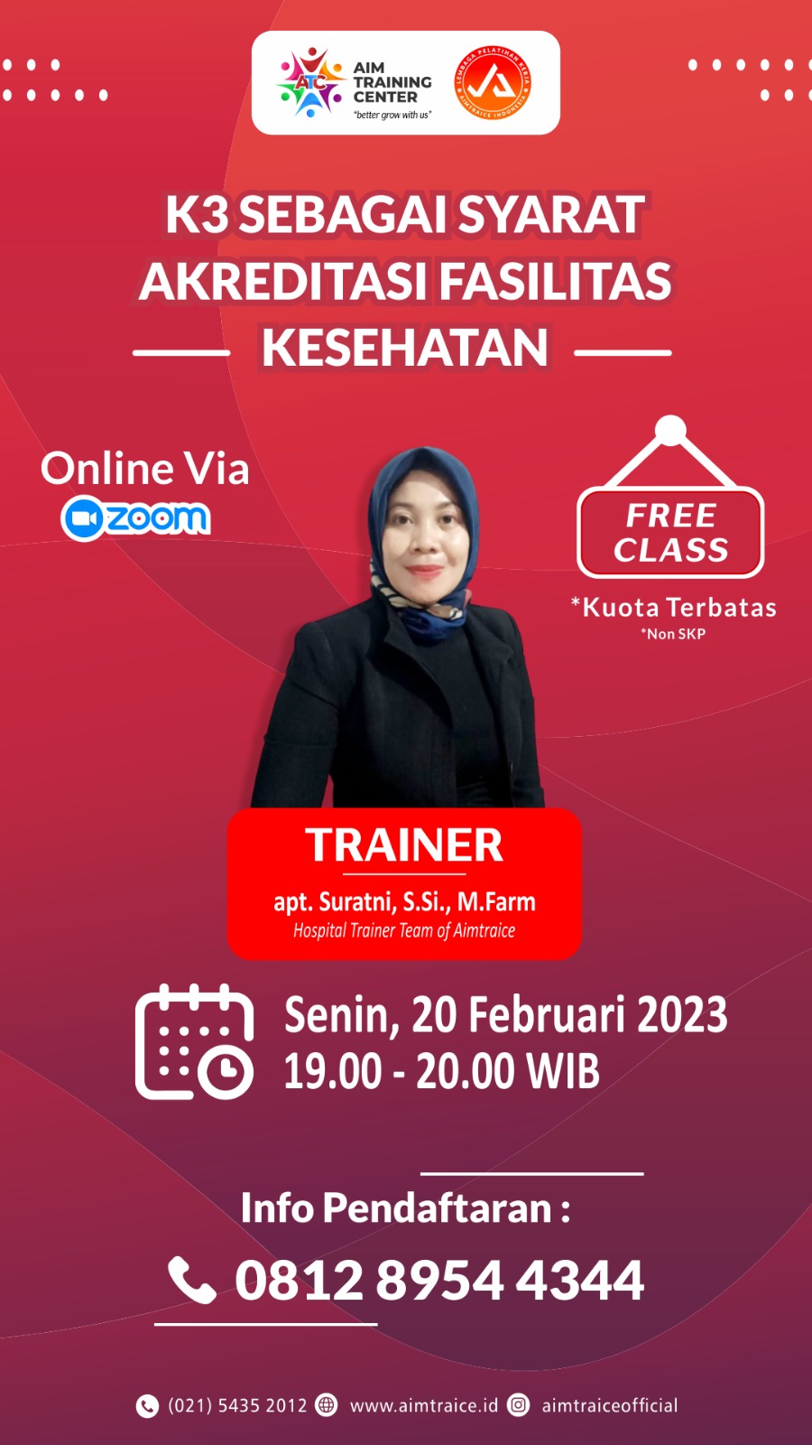 Webinar K3 Sebagai Syarat Akreditasi Fasilitas Kesehatan