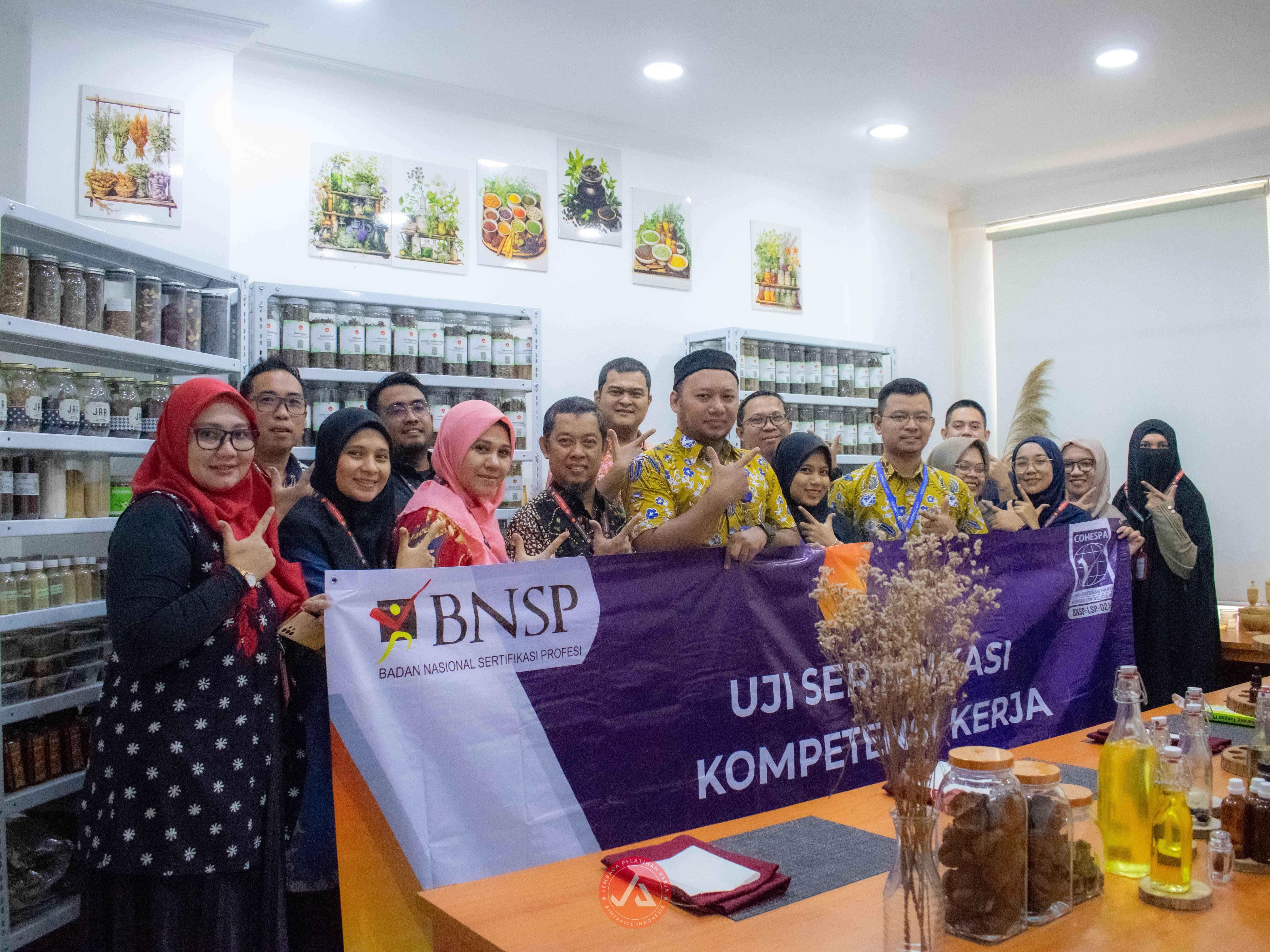 Sertifikasi Herbalist BNSP RI 18 Mei 2024