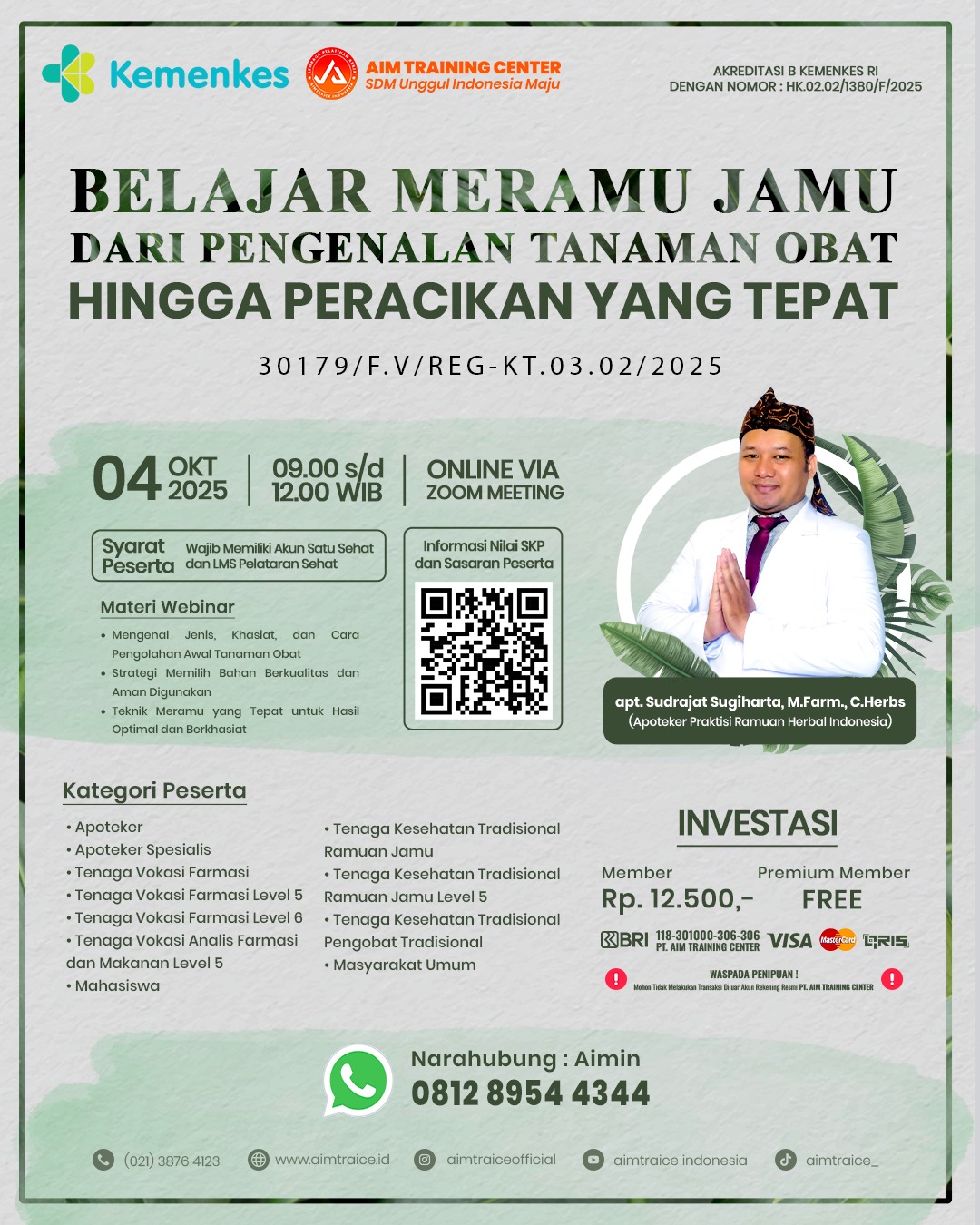 BELAJAR MERAMU JAMU DARI PENGENALAN TANAMAN OBAT HINGGA PERACIKAN YANG ...