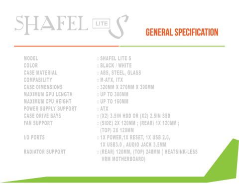 SHAFEL LITE S – Cube Gaming