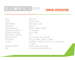 SIMPLICITY – Cube Gaming