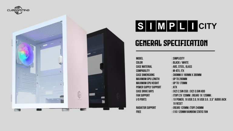 SIMPLICITY – Cube Gaming