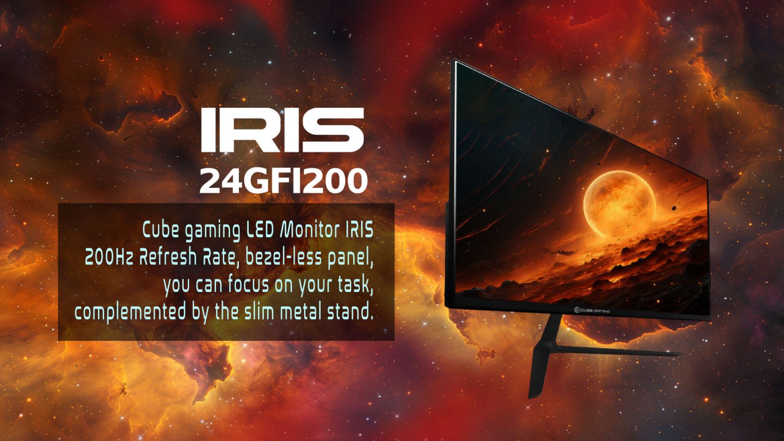 IRIS 24GFI200 – Cube Gaming