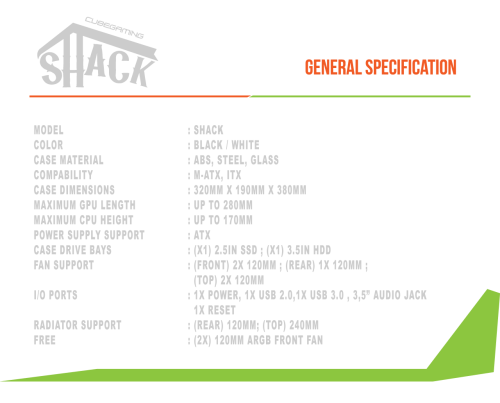 SHACK – Cube Gaming