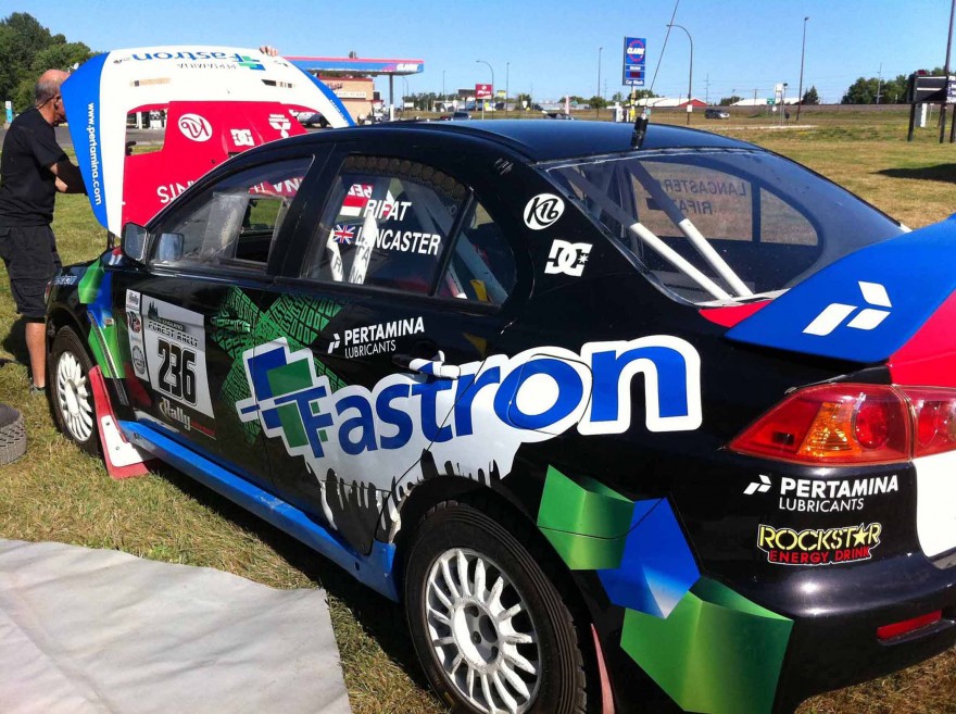 Fastron World Rally Team: Mesin Menyerah, Rifat Stop di SS11 - Fastnlow.net