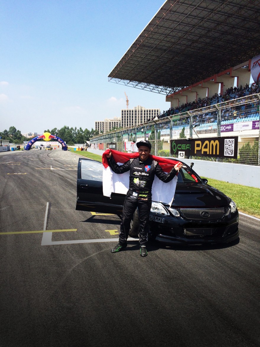 Merah Putih berkibar di ZIC Red Bull Drift Battle 2016 Championship ...