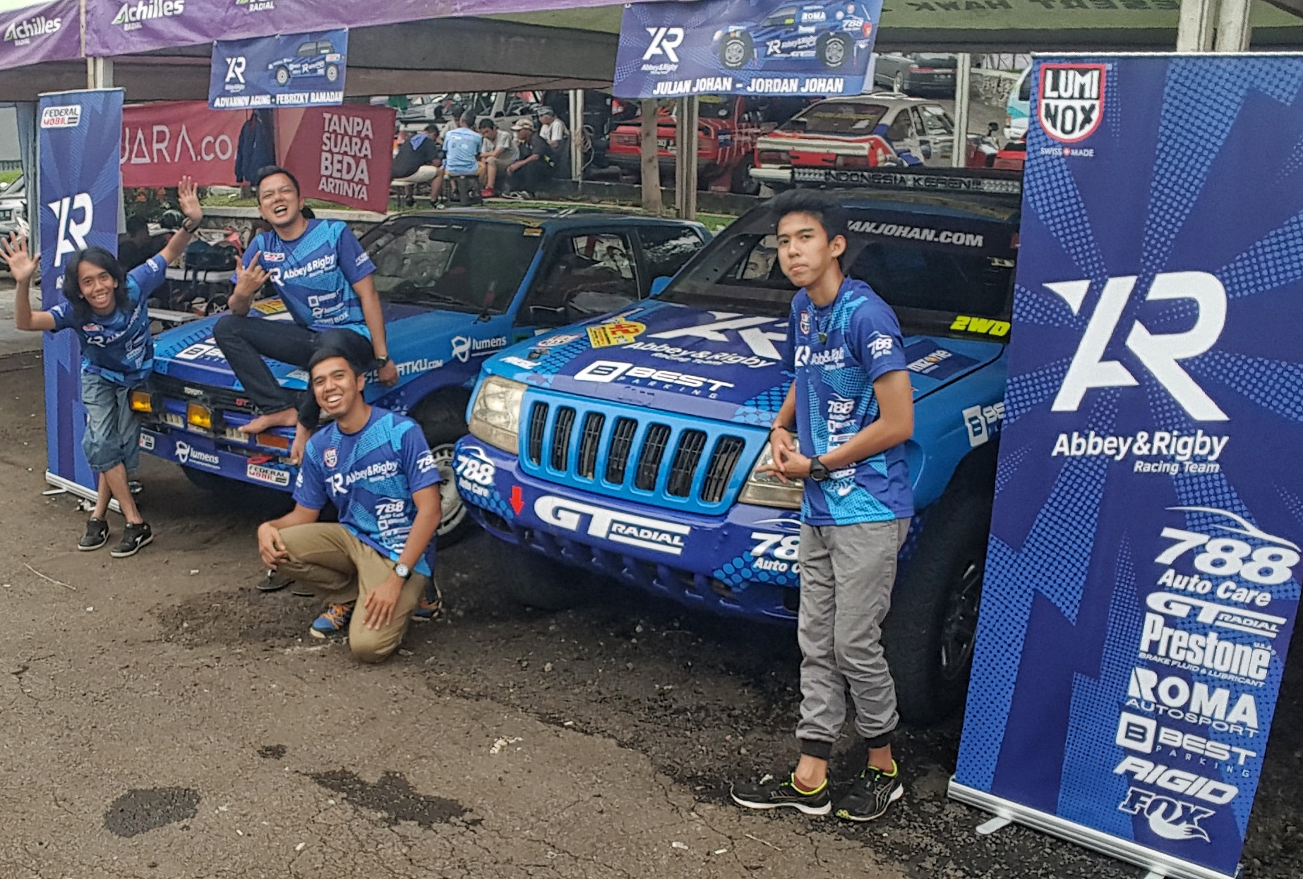 Abbey & Rigby Racing Team, Buktikan Kualitas di Putaran 1 Kejurnas ...
