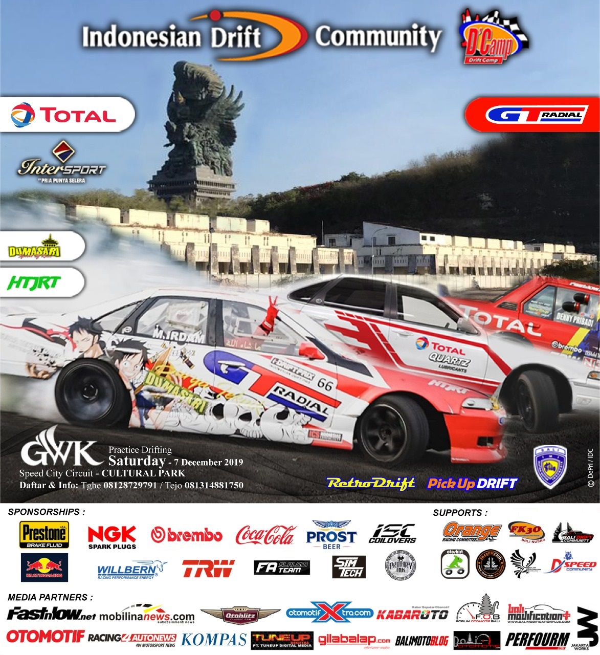 30 Mobil Siap Meramaikan DRIFT CAMP Goes to Bali - Fastnlow.net