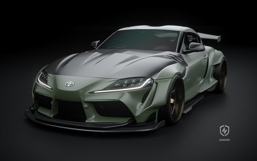 Zacoe Hadirkan Widebody Kit Untuk Toyota GR Supra - Fastnlow.net