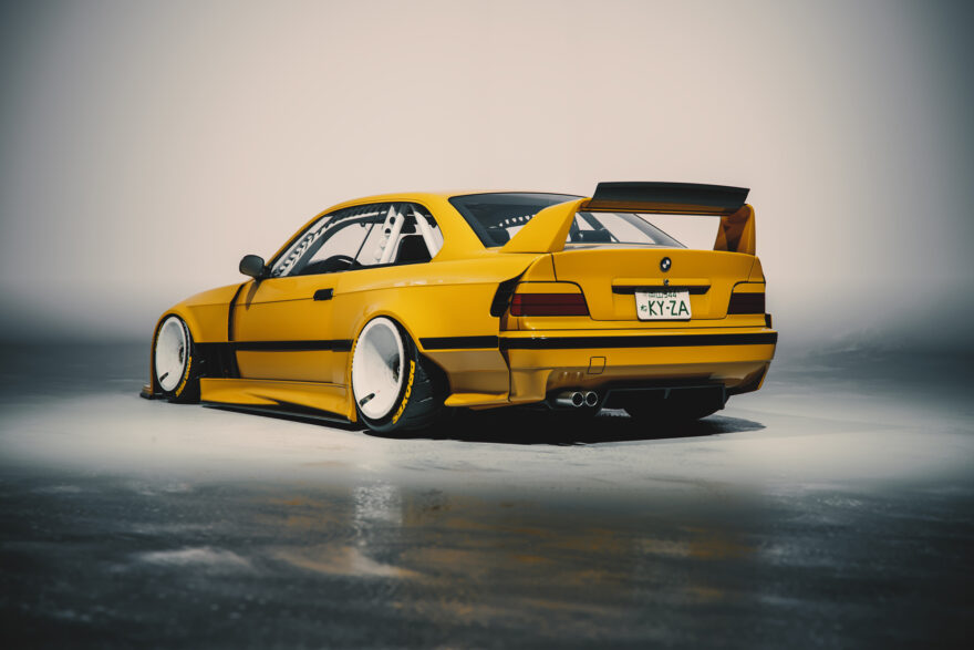 Kyza & Live To Offend Rilis Body Kit Keren Untuk BMW E36 - Fastnlow.net