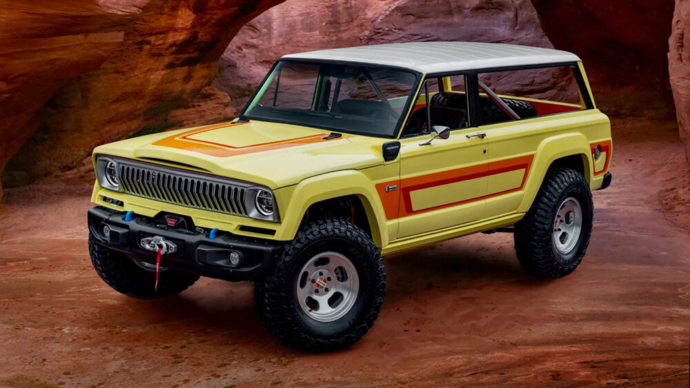 1978 Cherokee 4xe Concept, Jeep Klasik Bermesin Hybrid - Fastnlow.net