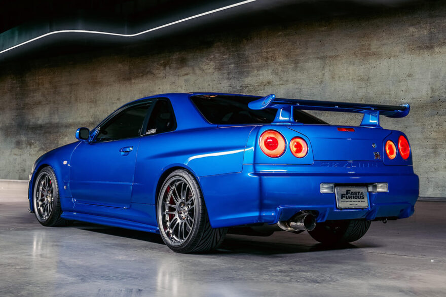 Siap Dilelang Mahal, GT-R R34 Bekas Pakai Paul Walker dari Film Fast ...