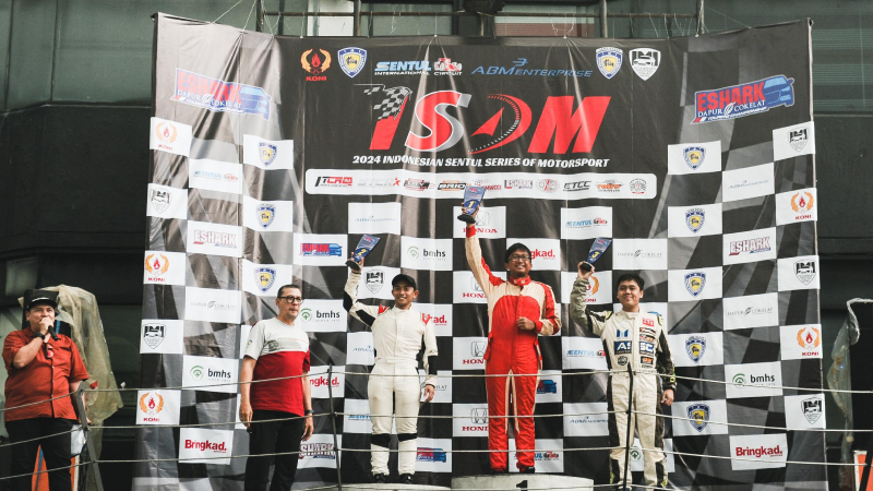 Ardian Pradana Tuntaskan Seri Perdana ISSOM 2024 dengan Double Podium - Fastnlow.net