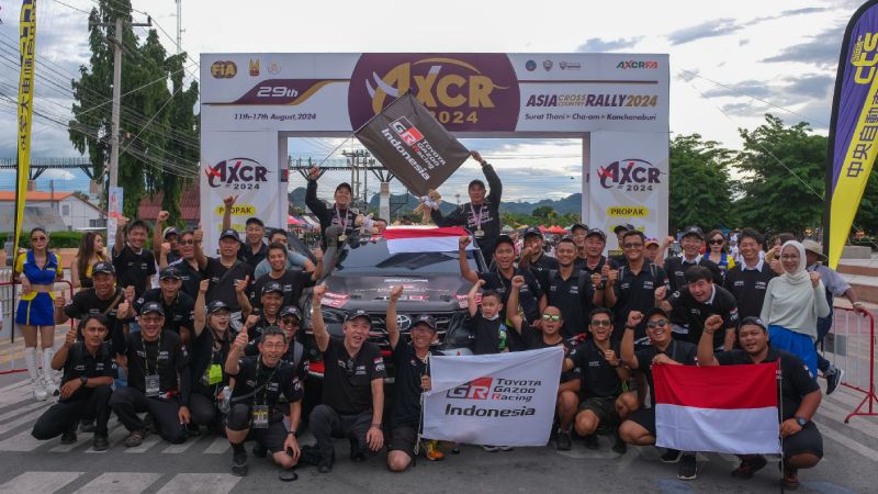 Toyota Gazoo Racing Indonesia Selesaikan Misi Kemenangan di AXCR 2024 ...