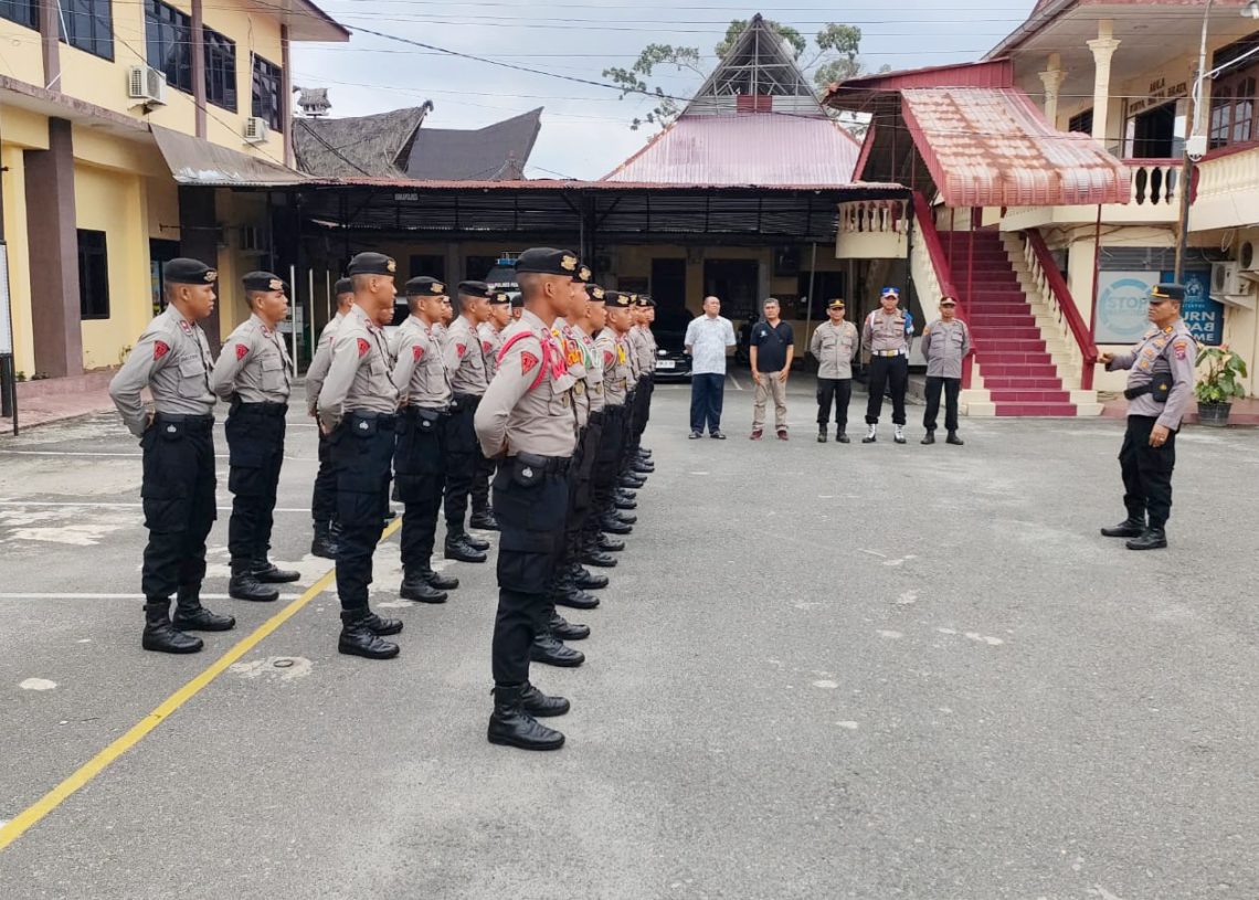 Polres Pematangsiantar Sambut 25 Siswa Latja SPN Hinai Polda Sumut – Media Online Jurnal X