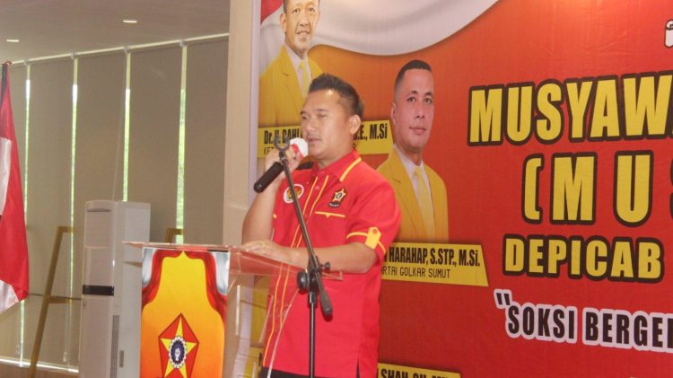 Terpilih Aklamasi, Reza Pahlevi Lubis Pimpin SOKSI Medan Siap Jalan ...