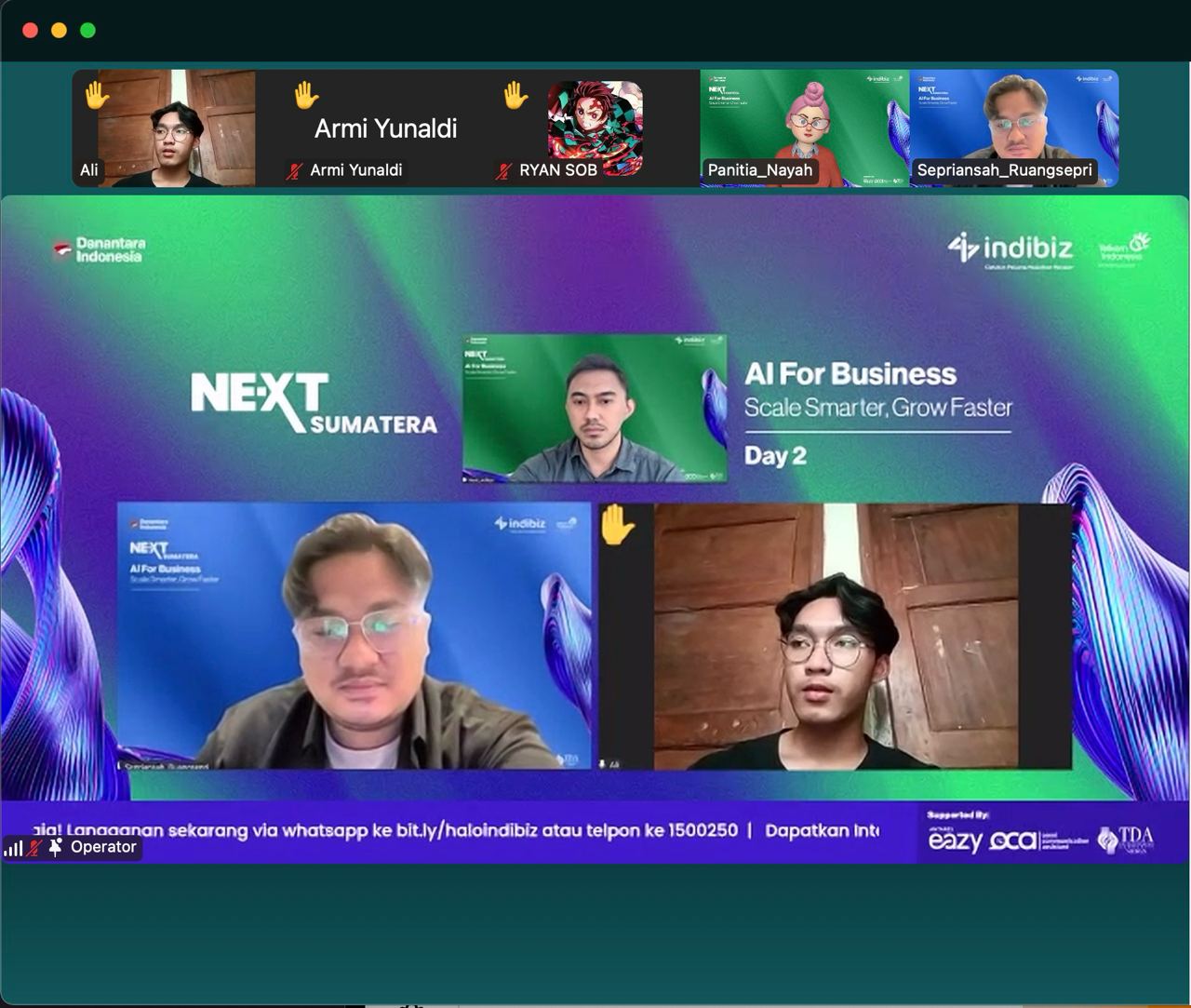 Next Sumatera 2025: Memperkuat Literasi AI bagi Pelaku UMKM Dan Kreator ...